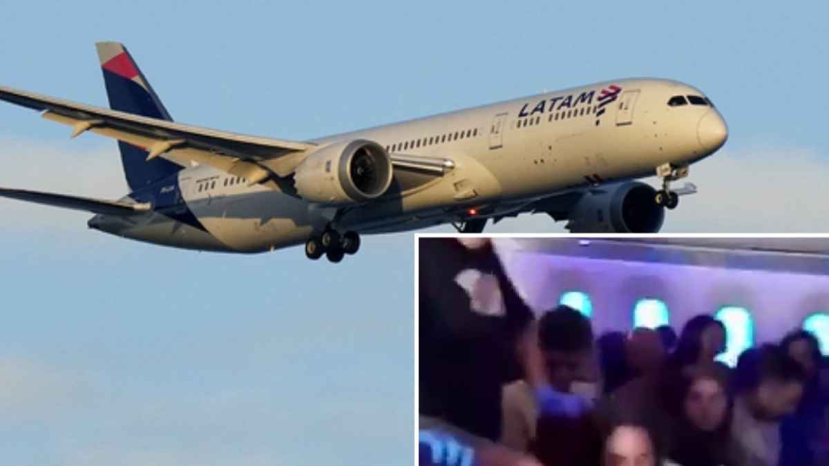 Что происходило внутри пикирующего Boeing 787? В сети появилось видео, снятое пассажиром ...